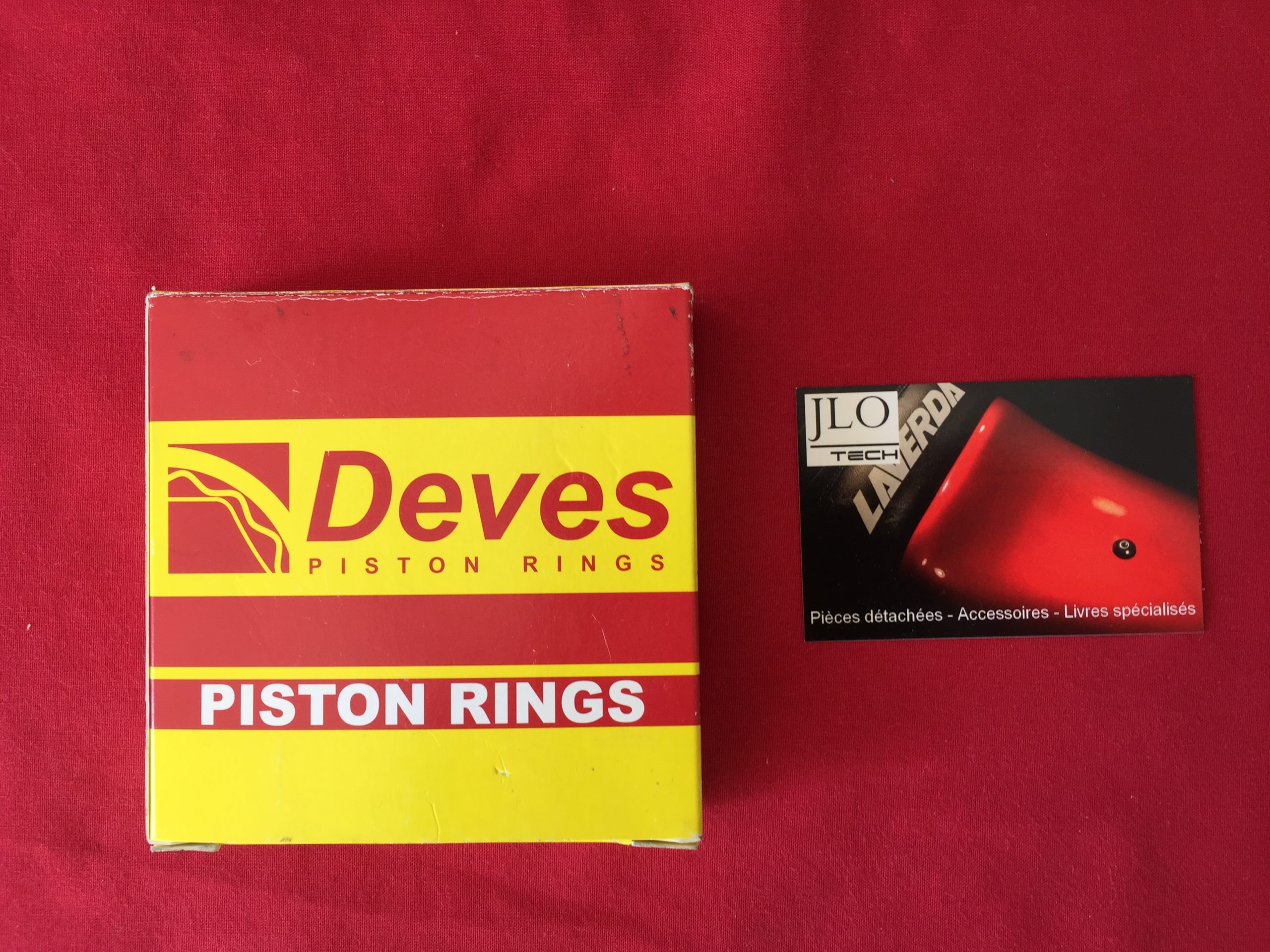 Jeu de segments pour Laverda 500 - Laverda 500 piston rings - JLO Tech