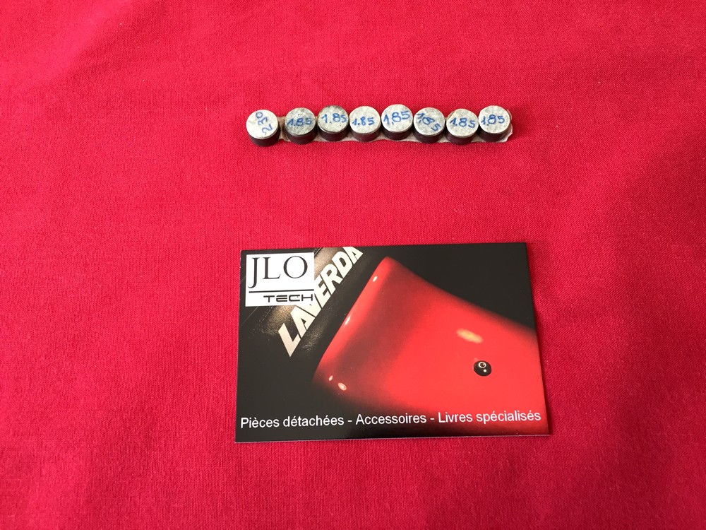 Pastille de réglage du jeu aux soupapes Laverda 1000 et 1200 (pièce ...